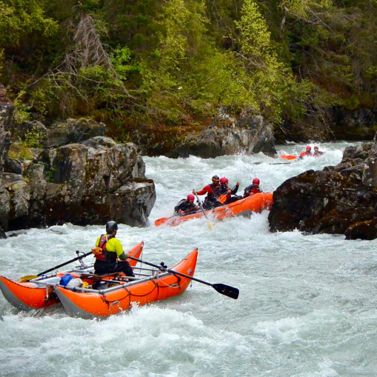 Six Mile Creek Rafting Alaska » Flow AK Whitewater Rafting